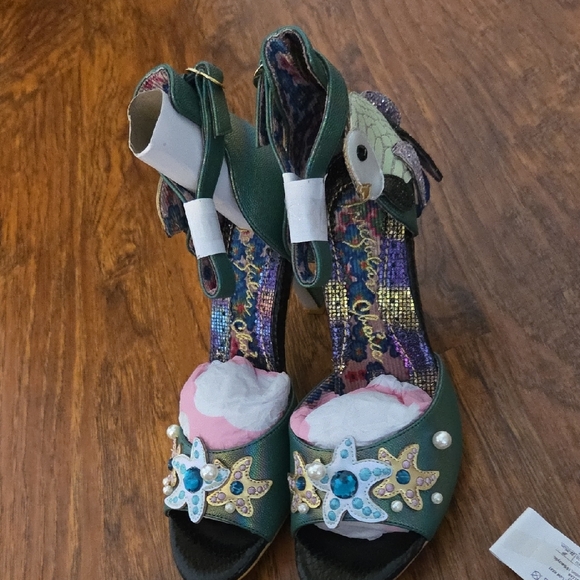 Irregular Choice | Shoes | Irregular Choice Green And Blue Fish Heels ...